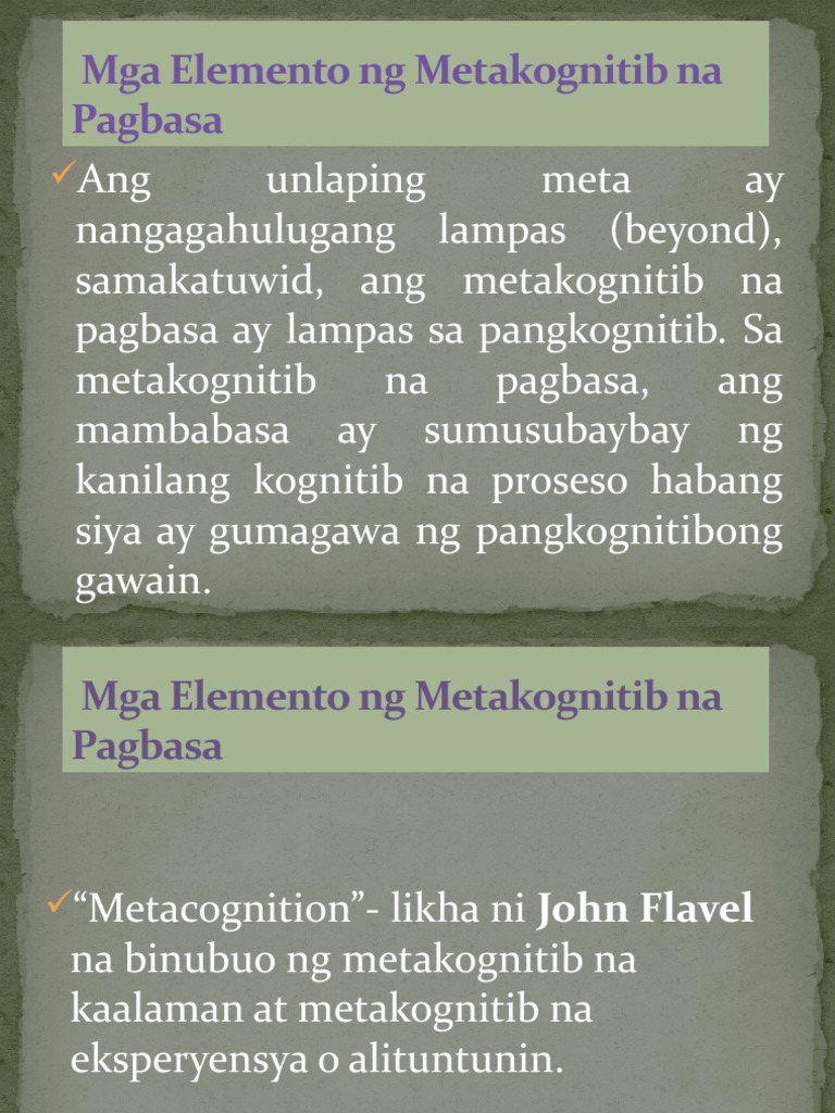Teorya NG Pagbasa Kabanata 2 Fil 2 | PDF