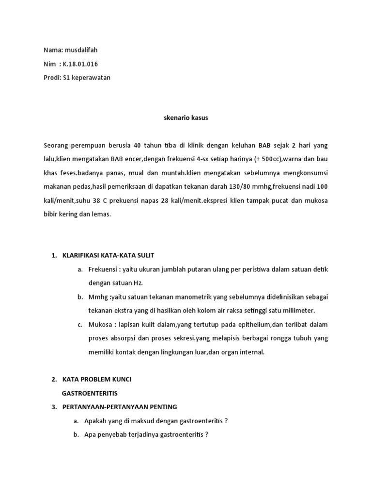 Skenario Kasus 3 KMB | PDF