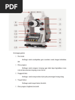 Bagian Bagian Theodolite | PDF