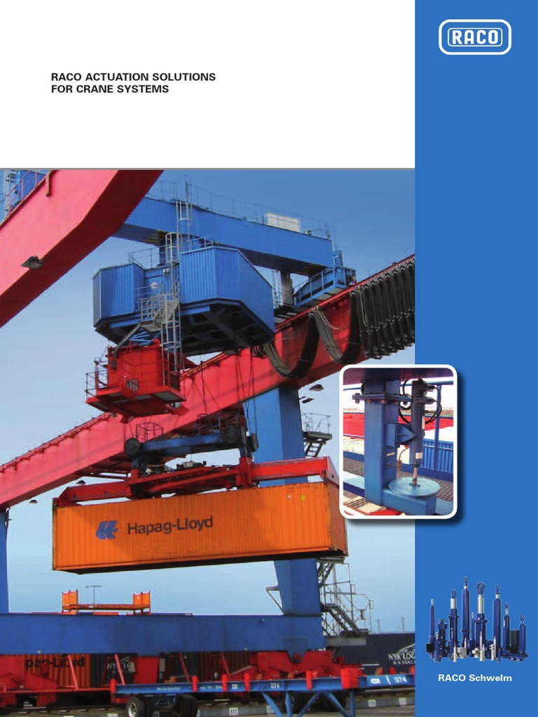 Raco Actuation Solutions For Crane Systems | PDF | Crane (Machine ...