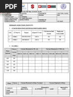 Outer Sheath Integrity Testing Procedure | PDF | Direct Current | Switch