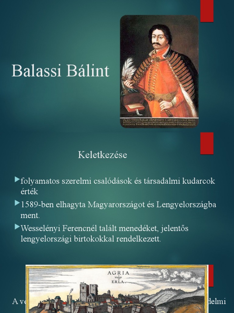 Balassi Bálin Egy Katonaének | PDF