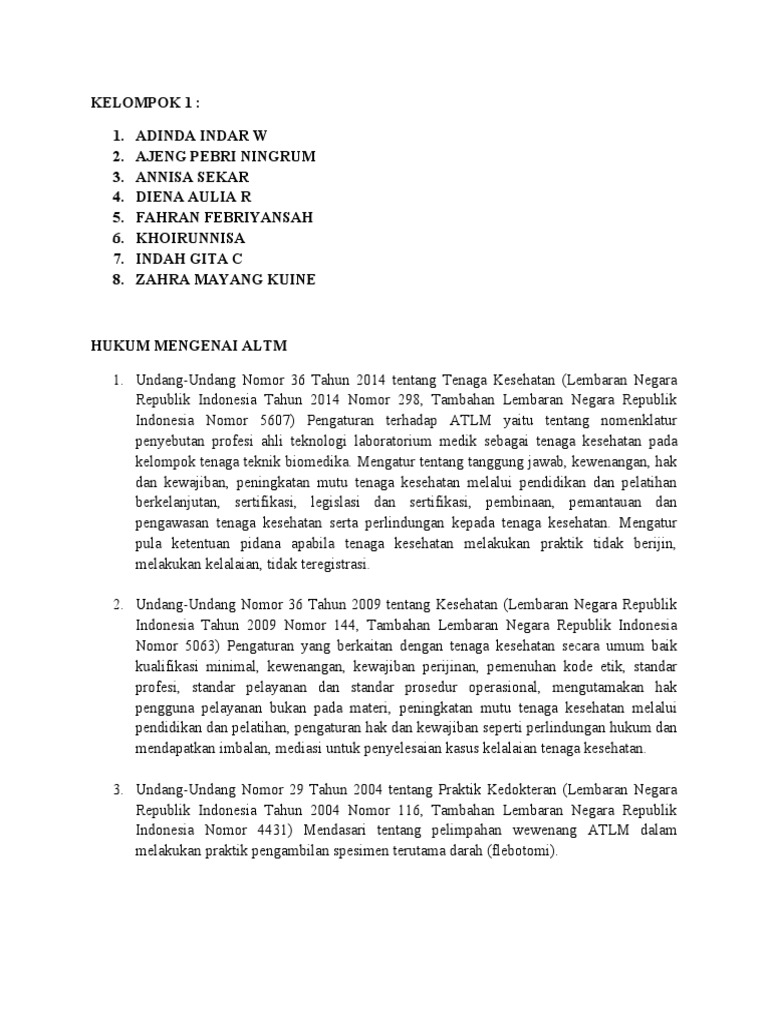 Kelompok 1 - Ephk | PDF