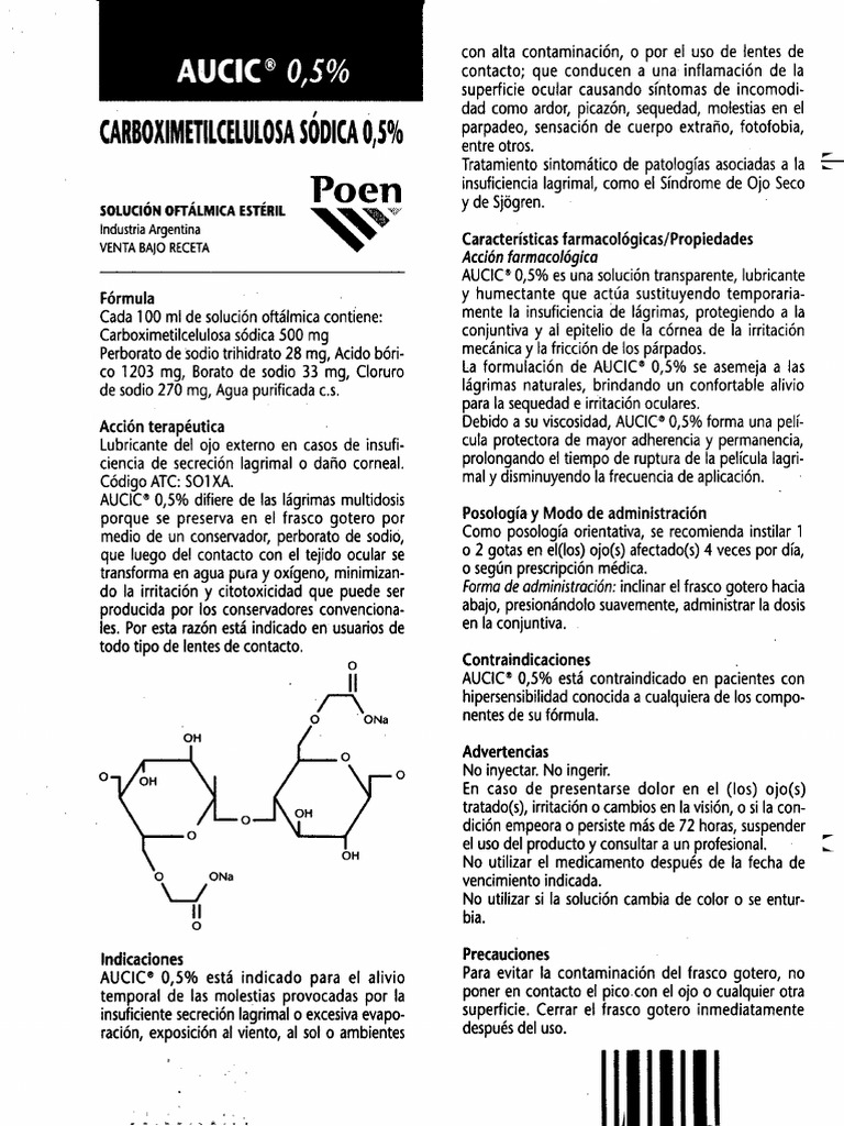 Aucic - Carboximetilcelulosa 5pct | PDF