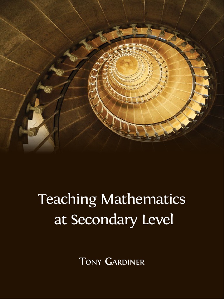 Teaching Mathematics Secondary Level | PDF | Multiplication | Arithmetic