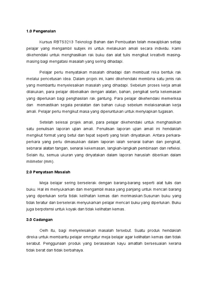 1.0 Pengenalan | PDF