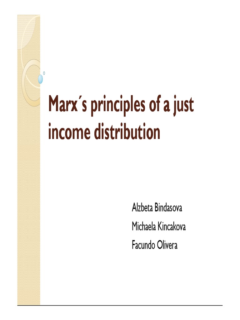Marx S Principles A | PDF | Karl Marx | Communism