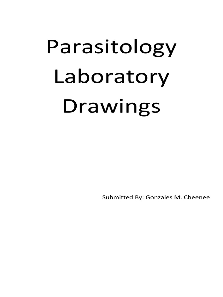 Parasitology Laboratory Drawings | PDF