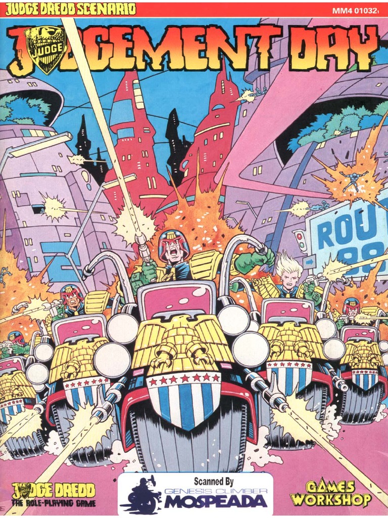 Judge Dredd RPG - Judgement Day | PDF
