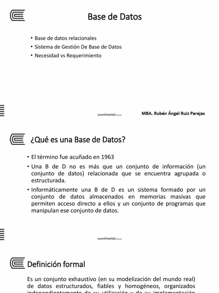 Teoría de Base de Datos | PDF | SQL | Bases de datos