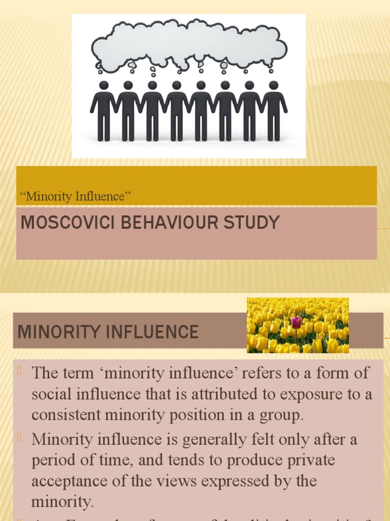 Minority Influence Explained | PDF | Conformity | Influence (Social And ...