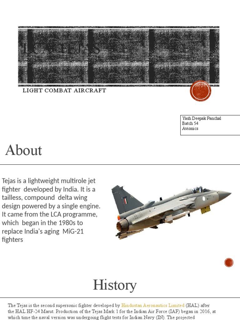LCA Tejas | PDF | Vehicle Design | Aircraft