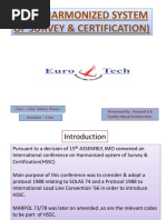 Harmonized System of Survey and Certification (HSSC) | PDF | Ships