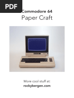 IBM 5150 Papercraft Ver1 | PDF