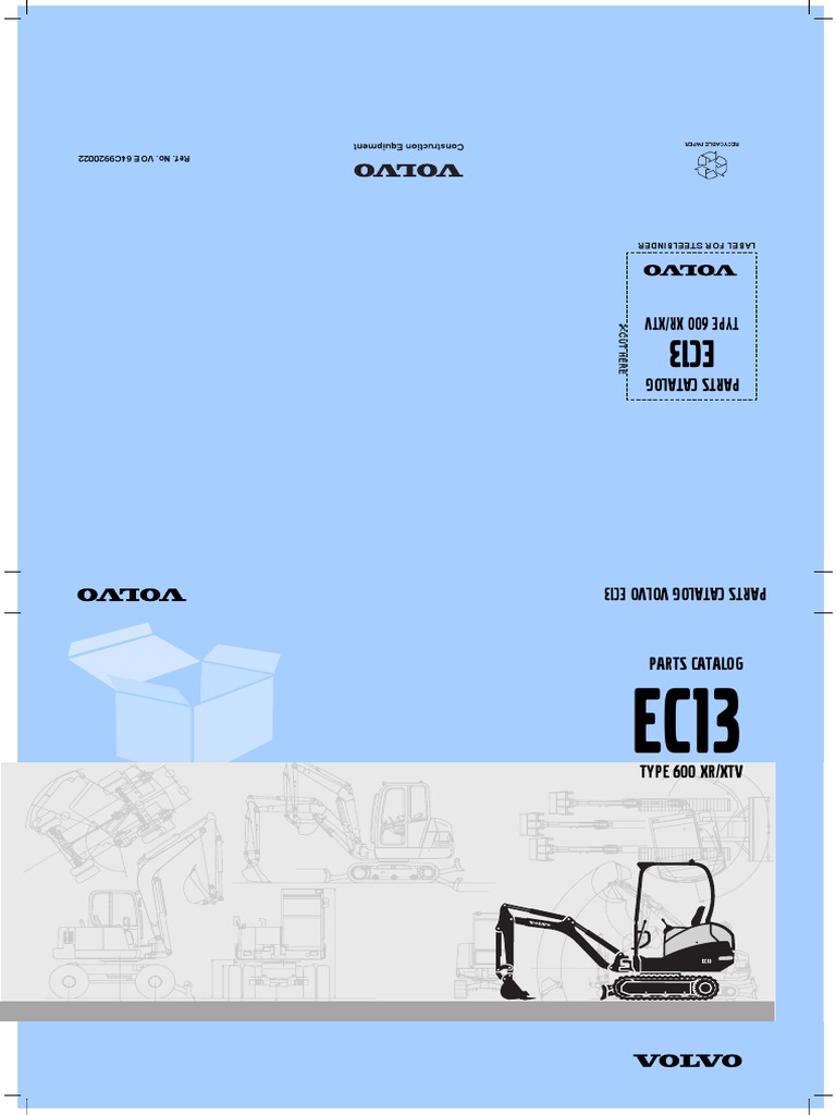 Ec13 Type 600 XR-XTV | PDF | Manufactured Goods | Machines
