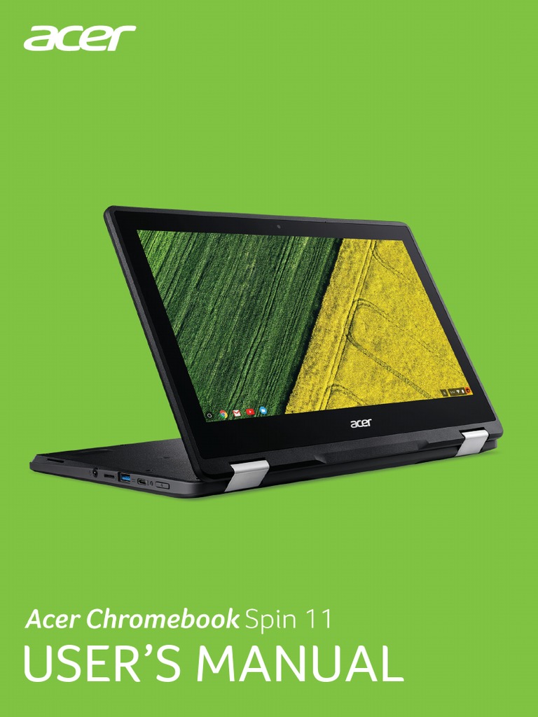 Acer Chromebook Spin 11 User Manual | PDF | Chromebook | Microsoft Office