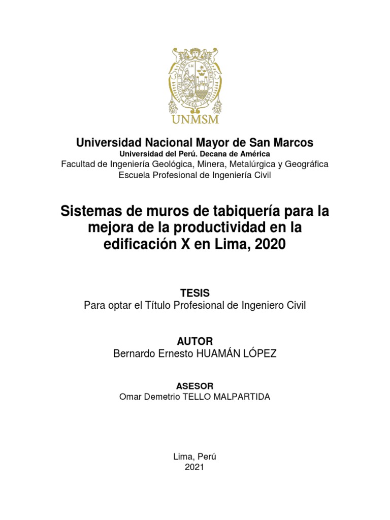 Huaman Lopez-Examen Final | PDF | Ladrillo | Hormigón