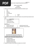 Kertas Soalan Sebenar SPM 2021-2022 - Sejarah | PDF