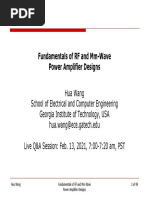 RF Microelectronics (2nd Edition) PDF | PDF