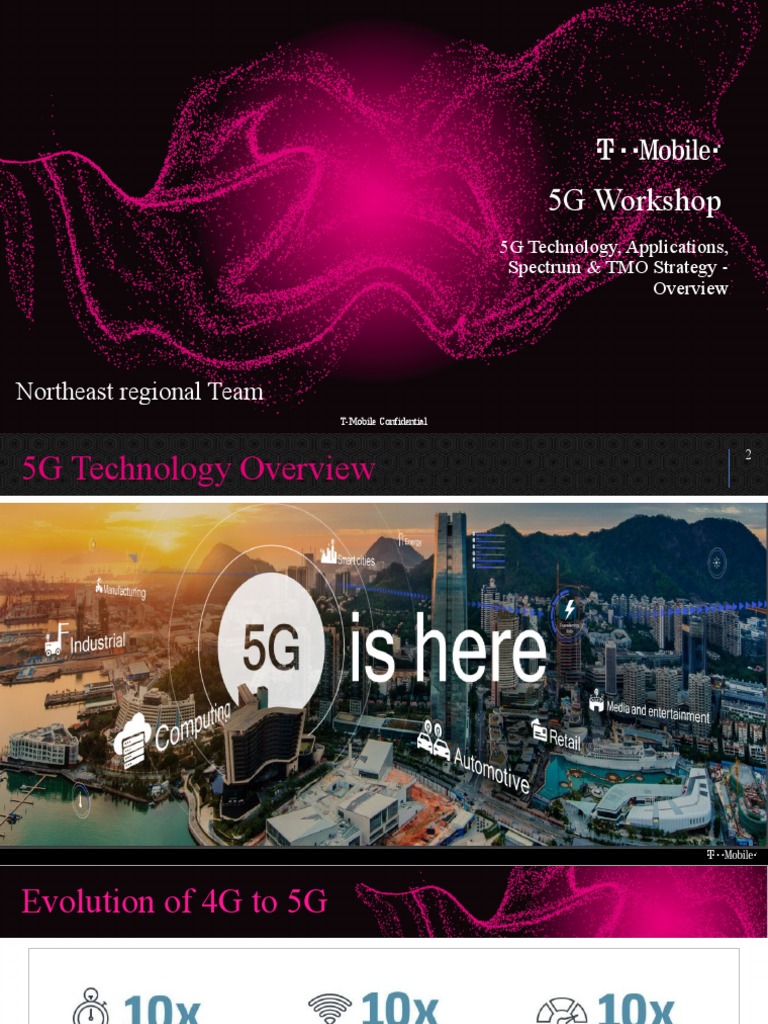 5G Technology Overview & Application - V1.1 | PDF | T Mobile Us | 4 G