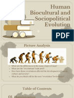 UCSP - Human Evolution | PDF | Paleolithic | Human