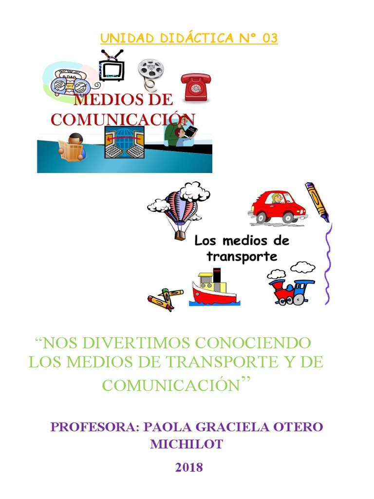 Unidad Transportes | PDF | Evaluación | Aprendizaje