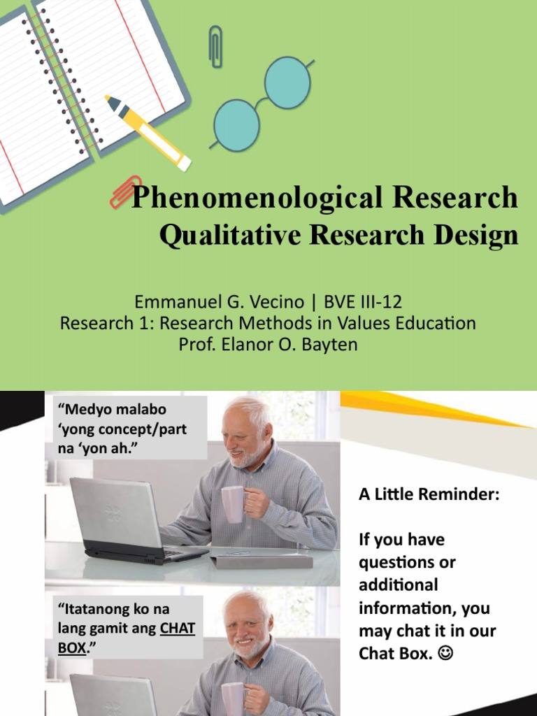 Understanding Phenomenological Research | PDF | Phenomenology ...