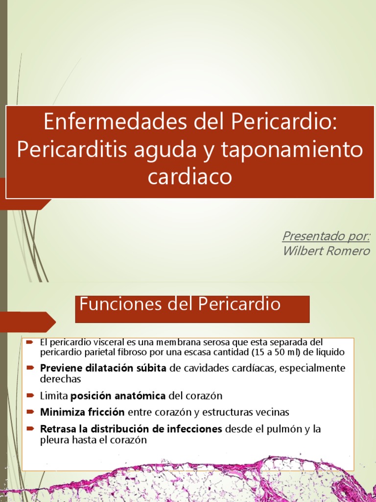 Pericarditis | PDF | Corazón | Sistema cardiovascular