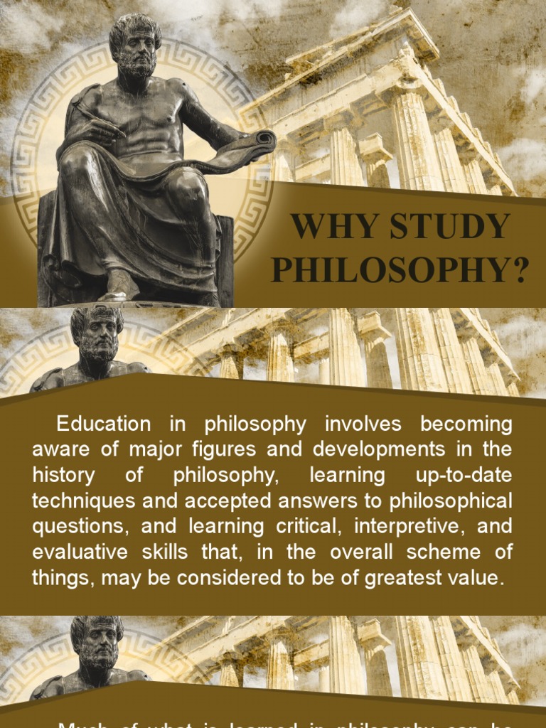 Why Study Philosophy | Download Free PDF | Idea | Hypothesis