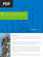 Sulfinol Process | PDF | Sulfuric Acid | Water