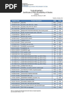 PS-DBM-DepEd Certificate of Non-Availability of Stocks 2021 - 1 | PDF ...
