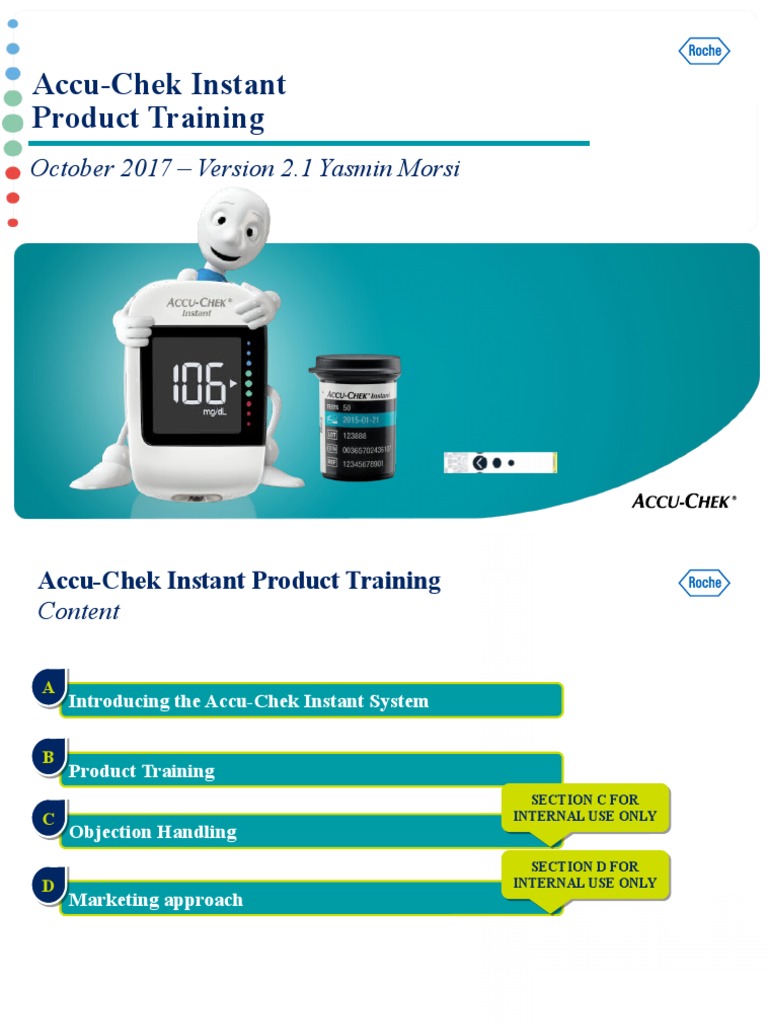 Accu-Chek Instant-Product-Training-v2 - 1 | PDF | Computing And ...