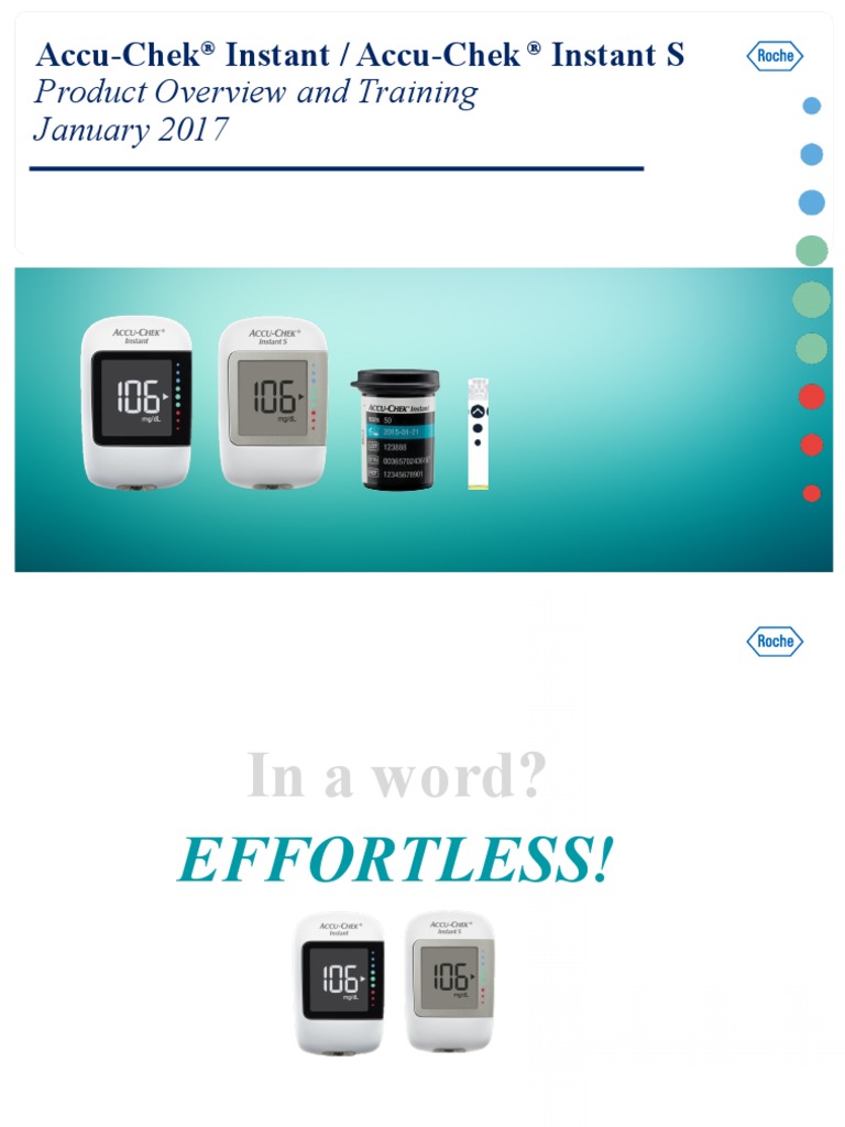 Accu-Chek Instant - Instant S Product - Training | PDF | Diabetes ...