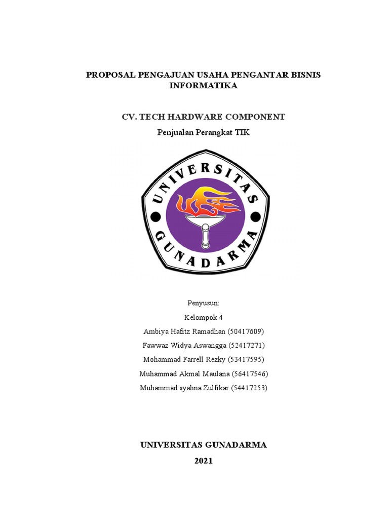 Softskill - Proposal Kelompok 4 | PDF