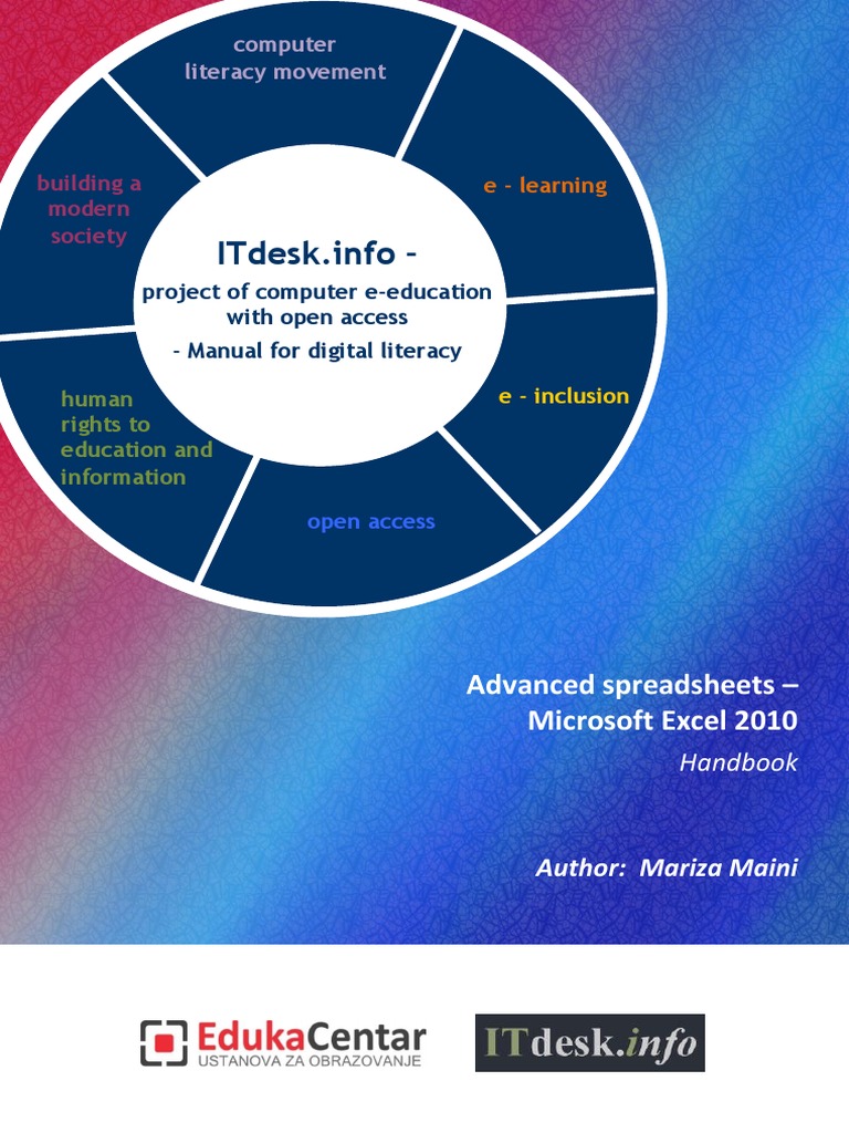 Advanced Spreadsheets Handbook-Microsoft Excel 2010 | PDF | Present ...
