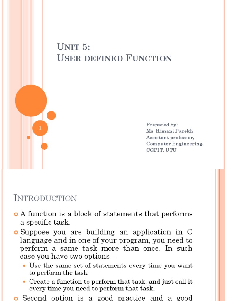 Unit 5 | Descargar gratis PDF | Parameter (Computer Programming ... Unit 5 | Descargar gratis PDF | Parameter (Computer Programming ...