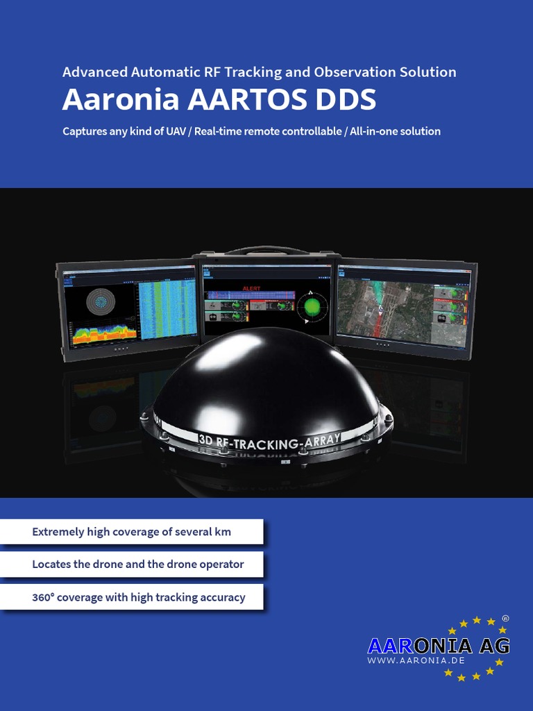 Drone Detection System AARONIA | PDF | Unmanned Aerial Vehicle | Ultra ...