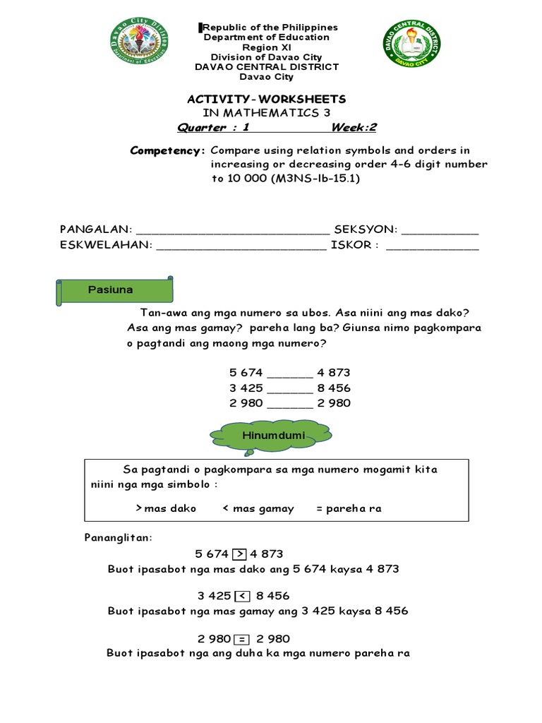 Q1 Week 2 | PDF