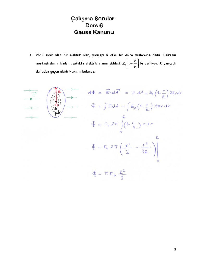 Tutorial 6 Gauss | PDF