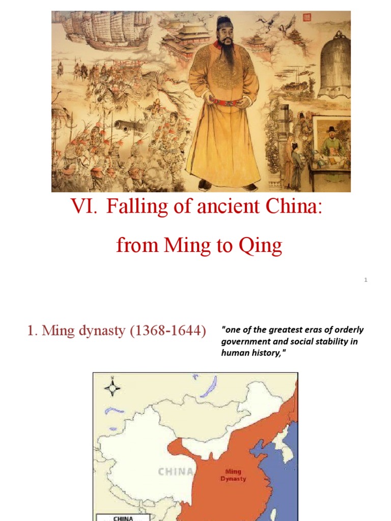 Lecture 7. Chinese History | PDF | Qing Dynasty | History Of China