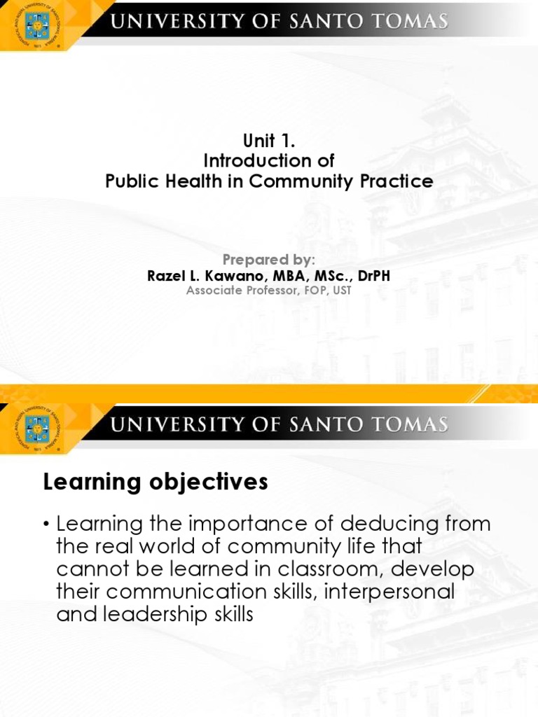 Introduction of Public Health in Community Practice | PDF | Preventive ...