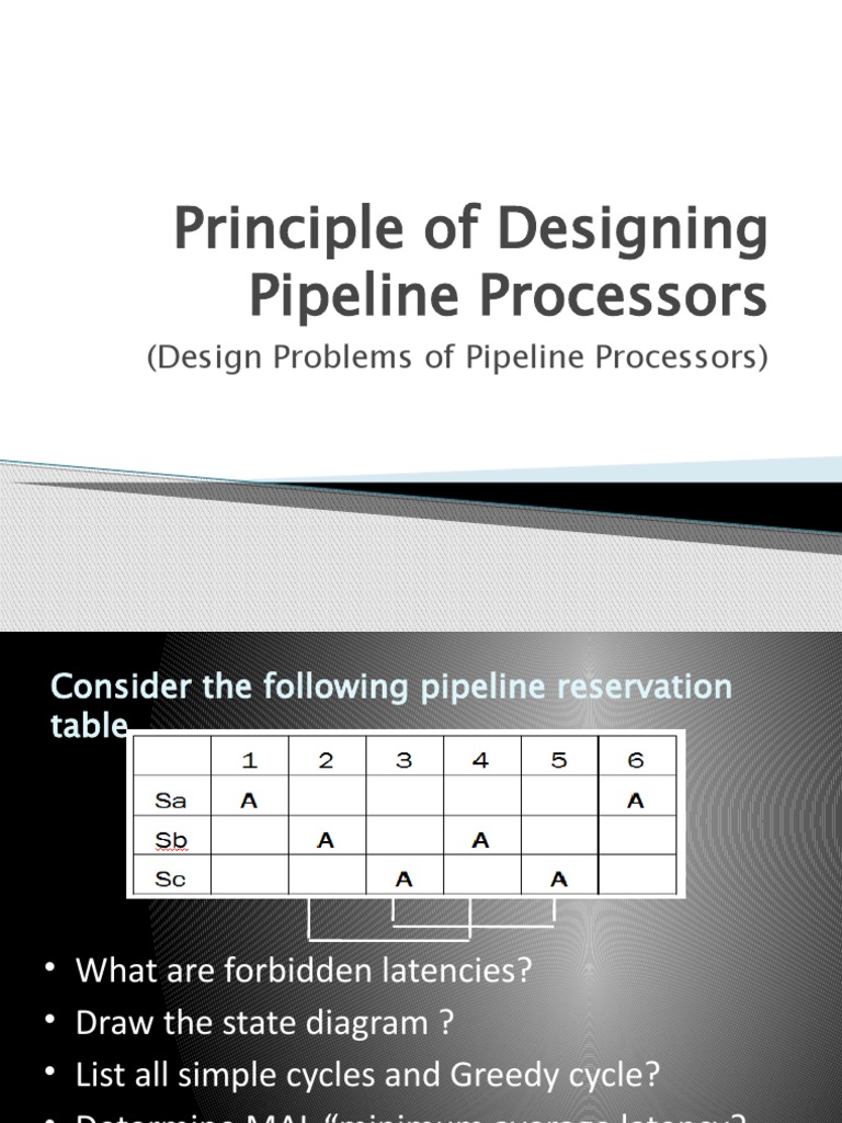 Designing Pipeline Processors | PDF | Applied Mathematics | Theoretical ...