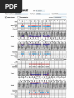 Periodontal Chart from University of Bern | PDF