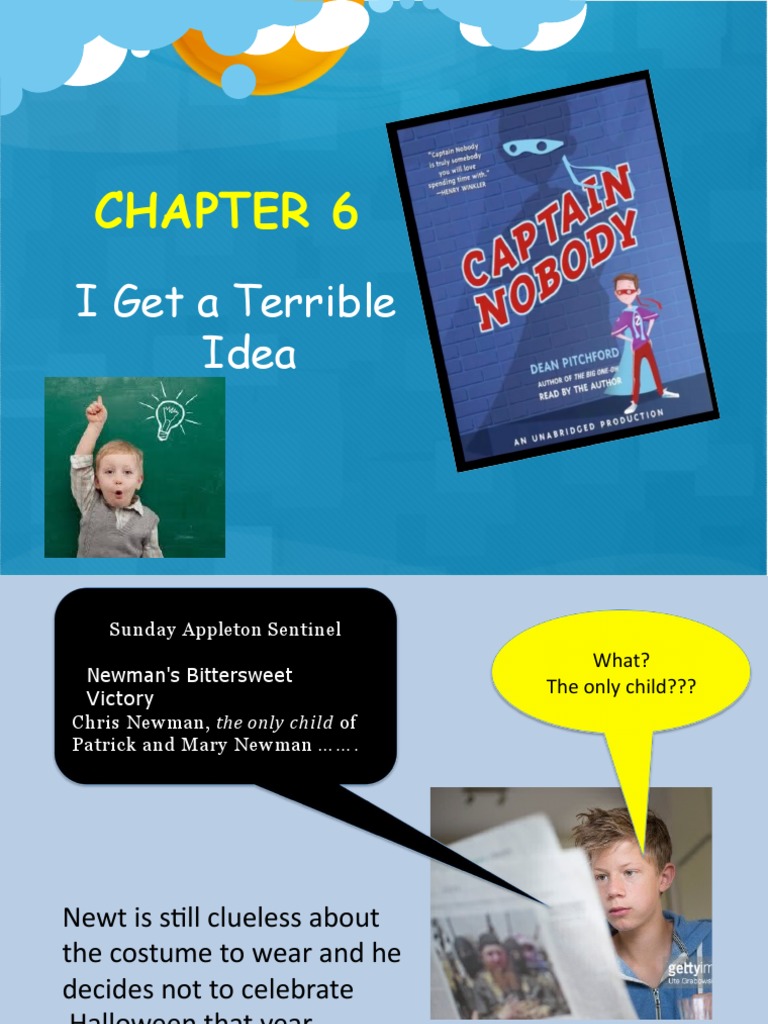 CAPTAIN NOBODY FORM 5 NOVEL Chapters 6-8 | PDF | Clothing