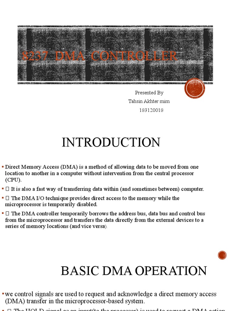 8237 DMA Controller | PDF | Input/Output | Electronic Design