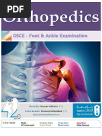 Ankle and Foot Examination OSCE Checklist Geeky Medics | PDF | Foot | Ankle