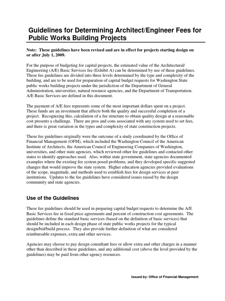 Consultant Fee | PDF | Construction Bidding | Architect