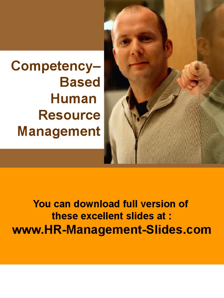 Competency-Based HR Management Guide | PDF | Competence (Human ...