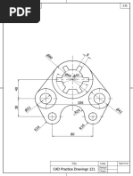 AutoCAD 2D Exercises | PDF