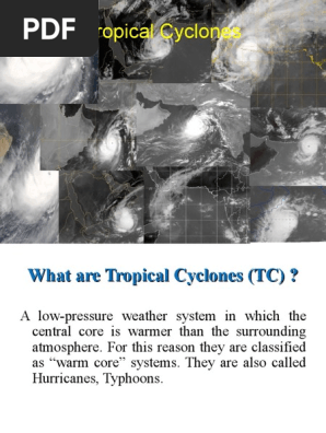 Tropical Cyclone Formation Ppt